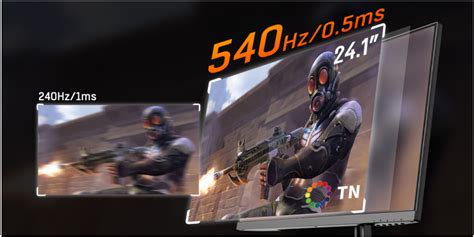 China 25 Inch 540hz Gaming Monitor Esports Monitor Ultra High Refresh