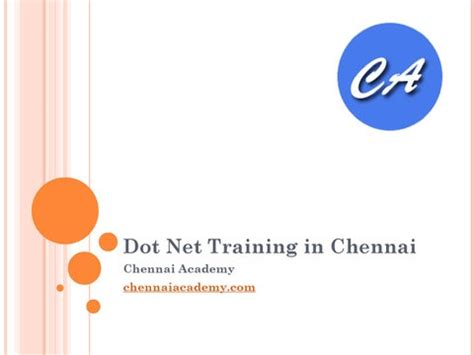 Dot Net Training In Chennai Academy By Pinhould Issuu