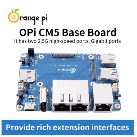 Orange Pi Cm5 Base Board Orange Pi Arduino Raspberry Pi Nodemcu