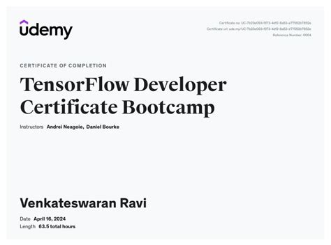 Venkateswaran Ravi On Linkedin Udemy Machinelearning