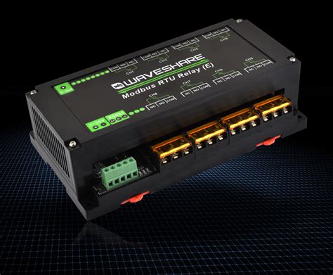 Industrial Modbus Rtu 8 Ch Relay Module E With Rs485 Interface 30a