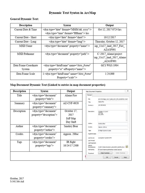 936 1 Dynamic Text Arcmap Pdf Geographical Technology Geodesy