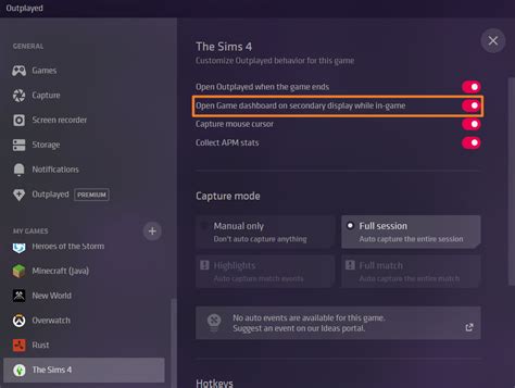 how to use outplayed overwolf support