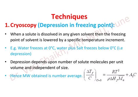 Molecular Weight Determination Techniques Pdf