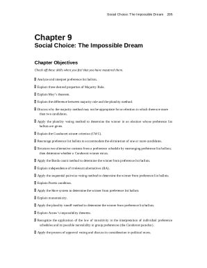 Sequential Pairwise Voting Section Doc Template PdfFiller