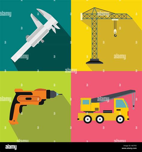 Architecture Banners Set Flat Style Stock Vector Image And Art Alamy
