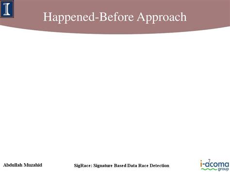 Ppt Sigrace Signature Based Data Race Detection Powerpoint