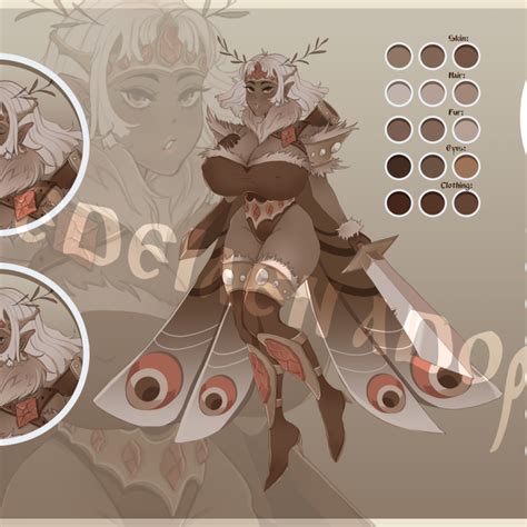 Moth Warrior Ych Commishes