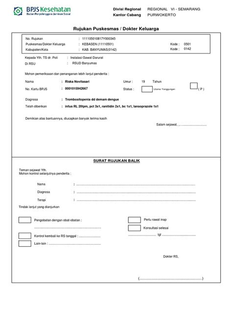 Blangko Manual Rujukan Bpjs Pdf