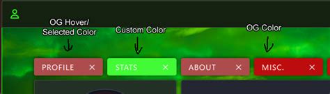 Custom Tab Hover Color Help On Toyhouse