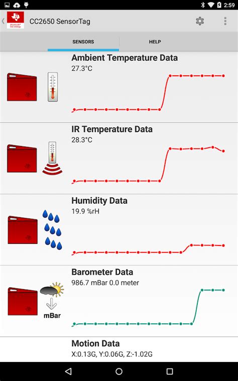 Simplelink SensorTag Android Apps On Google Play