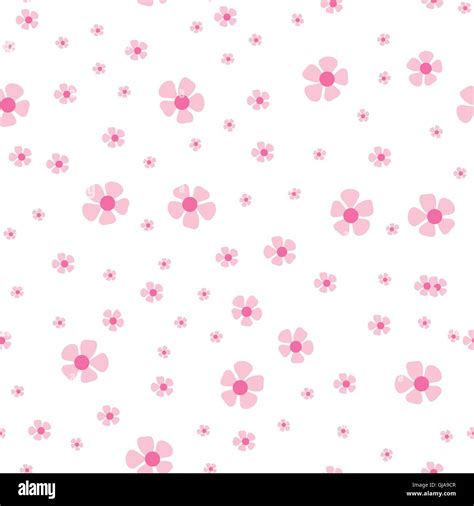Light Pink Flower Pattern Background