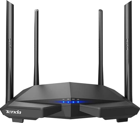 Tenda Ac6 Smart Dual Band Ac1200 Wireless Fibre Router With 4 X High