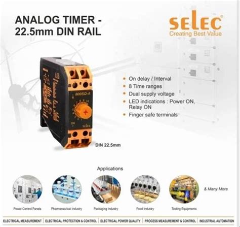 Selec Analog Timer Switch Model Name Number 800 Xc 5a At Rs 809 In Coimbatore