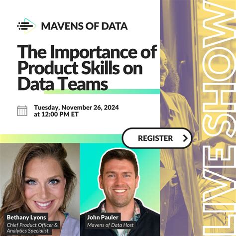 John Pauler On Linkedin Learn Data Careers Live Mavensofdata