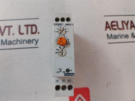 Crouzet Mru1 Timer 12v 24 Aeliya Marine