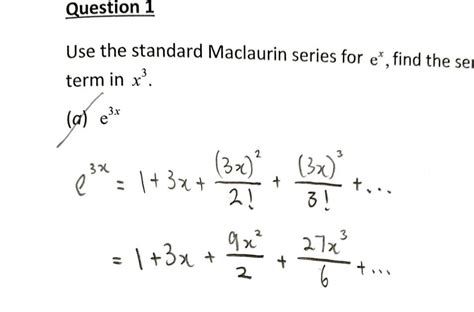 Using Standard Series To Find Series Expansions