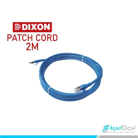 PATCH CORD DIXON LSZH CAT6 2MT AZUL Maptech Perú