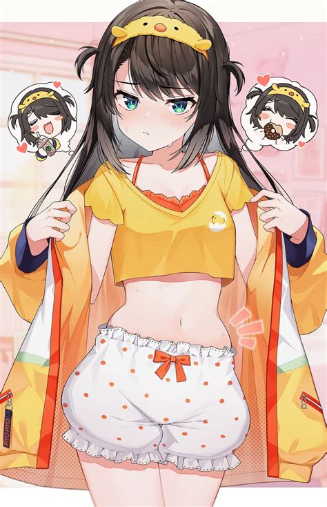 Oozora Subaru And Oozora Subaru Hololive Drawn By Narita Tamezou Danbooru