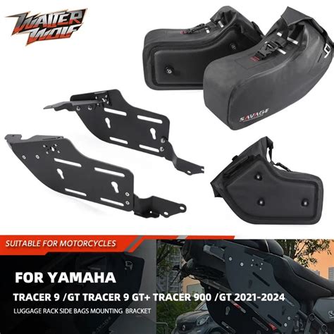 2024 Motorcycle Side Box Luggage Rack Protector Mounting Bracket For
