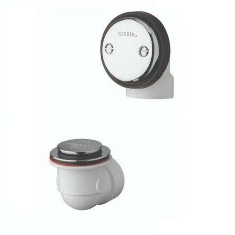 Gerber Classics 41 542 Auto Trip Bath Drain For Schedule 40 Pvc Less