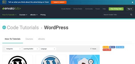 learn wordpress online with these 10 websites of your choice