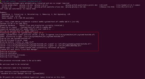 Signing The Systemd Boot On Upgrade Using Dpkg Triggers