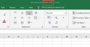 How To Remove Read Only In Excel Spreadsheet Daddy