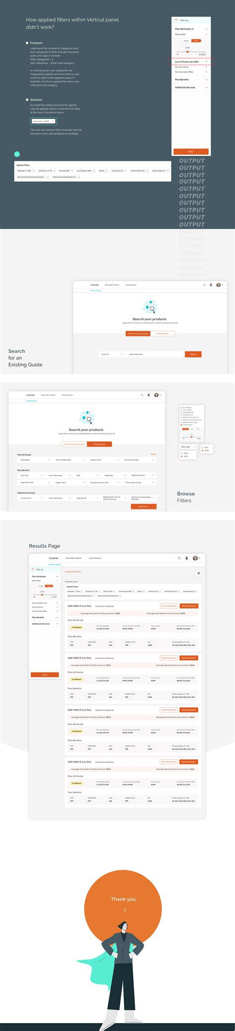 The Curious Case Of Filters UX Case Study On Behance