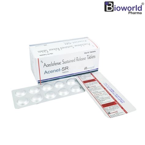 Acenet Sr Tablets Bioworld Pharma