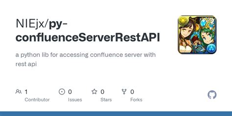 Github Niejx Py Confluenceserverrestapi A Python Lib For Accessing