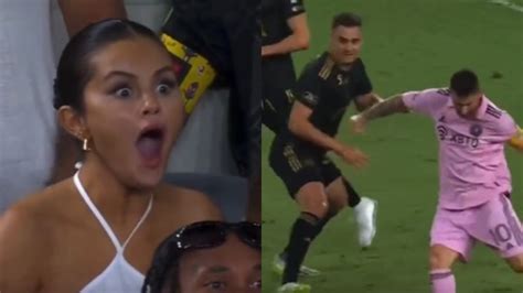 Selena Gomez's Reaction After Seeing Lionel Messi Failing To Score Goes Viral | Watch