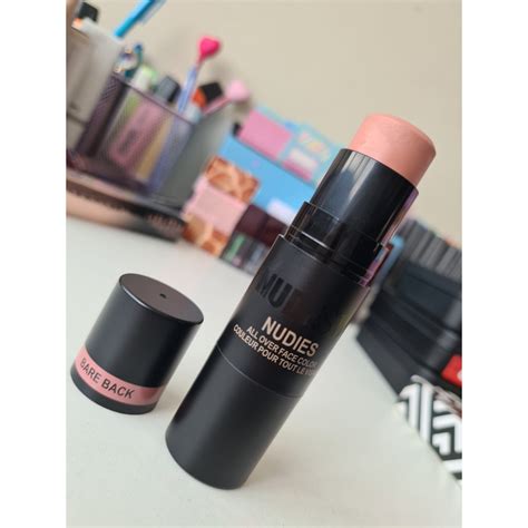 Maquiagem Importada Blush Nudestix Cor Bare Back Shopee Brasil