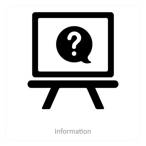 Information And Query Icon Concept 26640924 Vector Art At Vecteezy