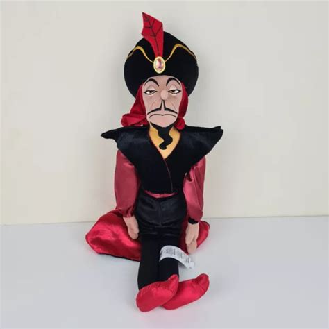 Jafar Official Disney Store Plush 20” Aladdin Disney Villain Genie Of