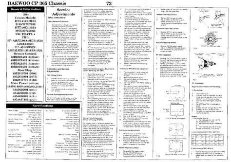 Daewoo Chassis Cp 365 Service Manual Download Schematics Eeprom