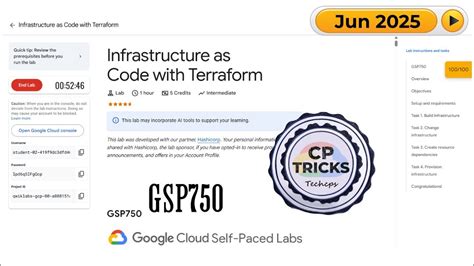 Infrastructure As Code With Terraform Gsp750 Qwiklabs Arcade