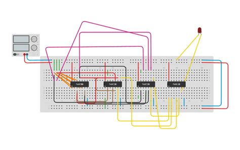 Circuit Design 1 4 Mux Tinkercad