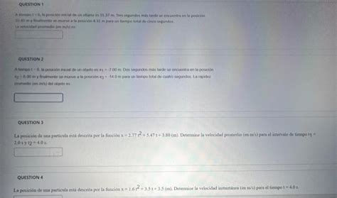 Solved Question 2 Question 3 20y2405 Question 4