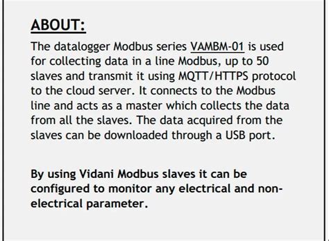 VAMBM 01 4G Data Logger Modbus Rtu Gateway For IOT At Rs 20000 Piece In Pune