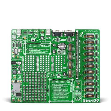 Bigavr6 Development System 64 100 Pin Avr Microcontroller Board