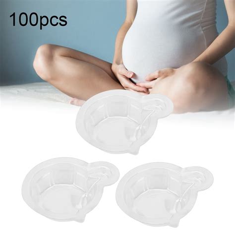 Lhcer 100pcs Disposable Early Pregnancy Test Urine Cup Ovulation Test