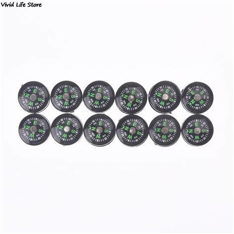 12pcsdozen 15mm Compass Buckle Mini Compass For R Grandado