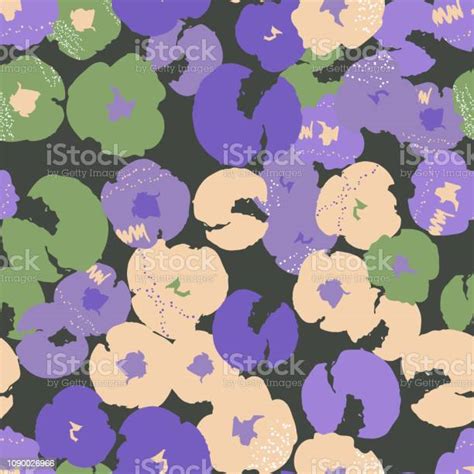 추상 회화 보편적인 자유 꽃 완벽 한 패턴입니다 배경 카드 배너 포스터 표지 초대장 직물 머리글 또는 안내 책자에 대 한 그래픽 디자인 0명에 대한 스톡 벡터 아트 및 기타