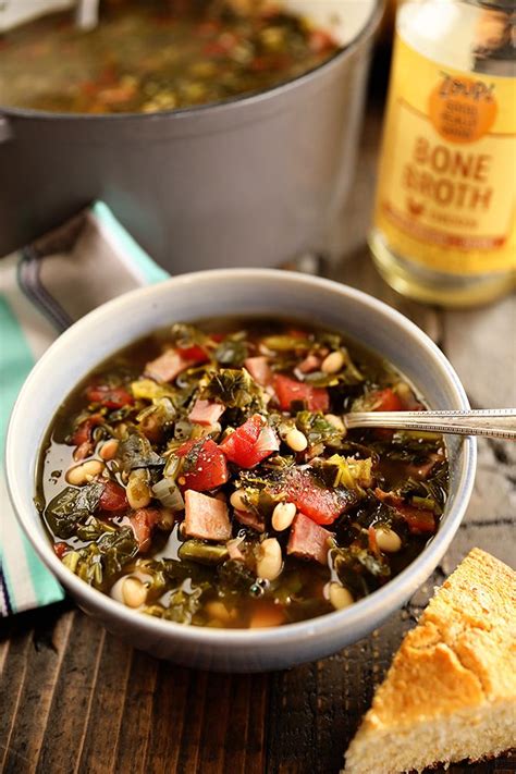 Collard Green Soup With Ham And Beans Artofit