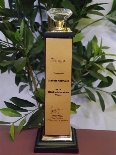 Sumeet Khatwani On Linkedin Hpe Platinumaward 24 Comments