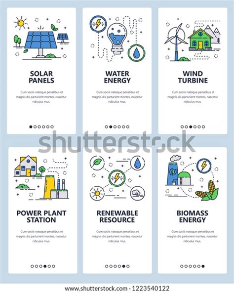 Vector Set Mobile App Onboarding Screens Stock Vector Royalty Free 1223540122 Shutterstock