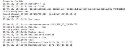 BLE Descriptors Discover B X Programming Forum