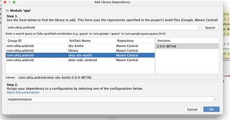 Failed To Resolve Comoktaandroidokta Idx Kotlin210 Api Okta Developer Community