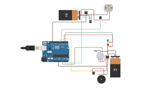 Circuit Design Tugas Besar Mk Embedded Tinkercad